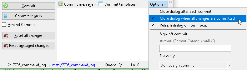 Amend Commit doesn't ask to stage changes, if none staged. · Issue #4522 · gitextensions ...