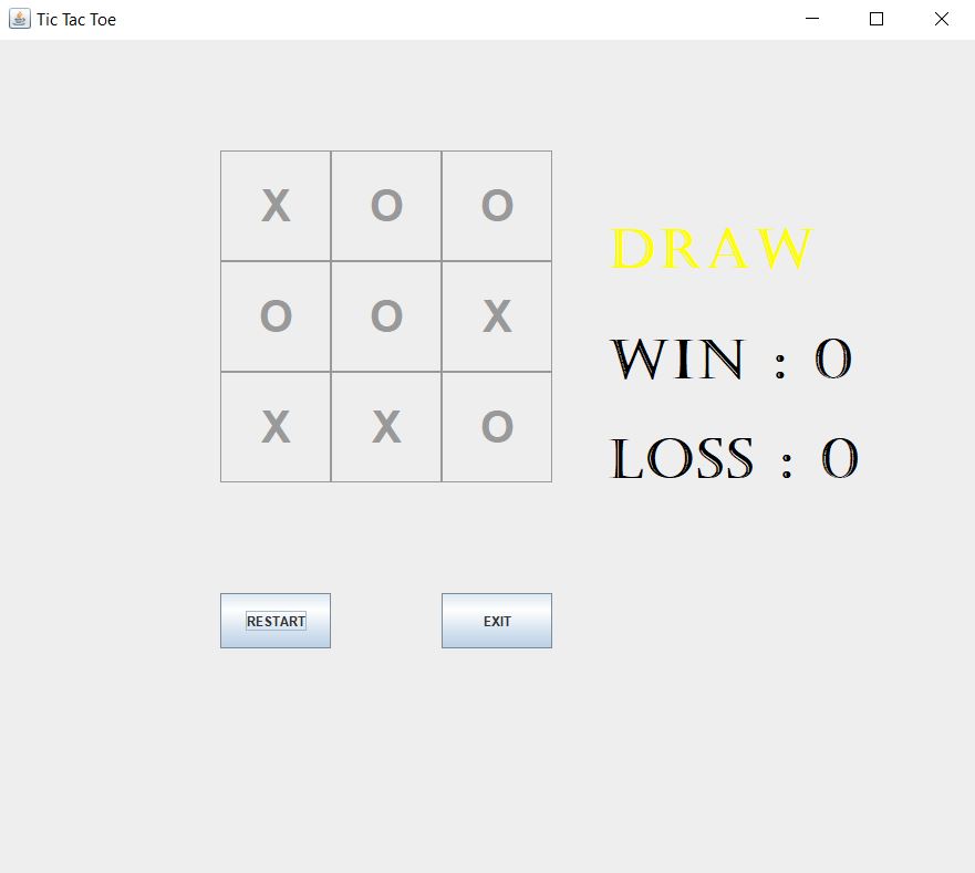 GitHub - jishnusaha/Tic-Tac-Toe: Java Assignment