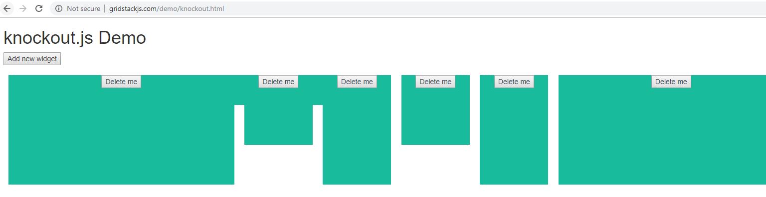 knockout Deleting widget issue (related with browser's resizing) · Issue #1015 · gridstack ...
