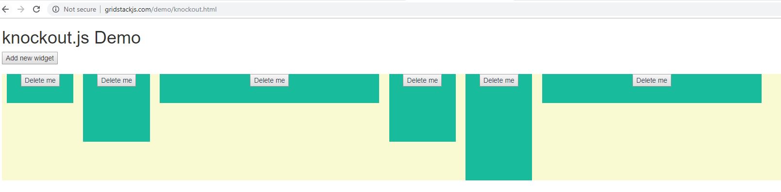 knockout Deleting widget issue (related with browser's resizing) · Issue #1015 · gridstack ...