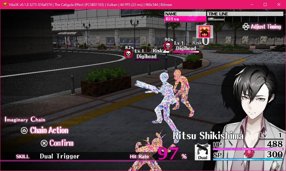 Pcsb01103 The Caligula Effect Broken Shaders And Camera Using Vulkan Renderer On Non Rtx