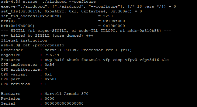 Error running ARM Binaries (v2.3.0) · Issue #272 · airdcpp-web/airdcpp-webclient · GitHub