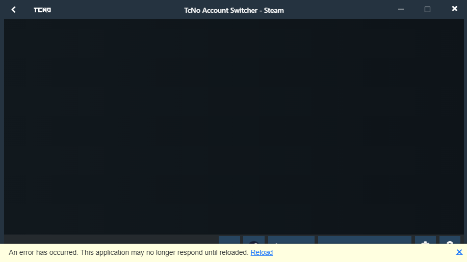 Steam Null Reference Exception · Issue #170 · TCNOco/TcNo-Acc-Switcher · GitHub