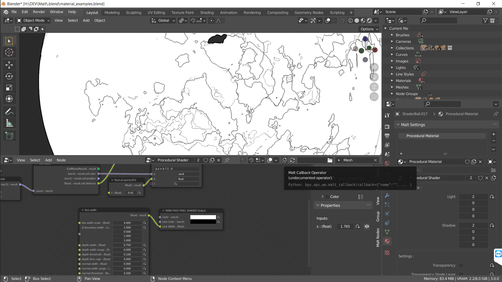 Malt Nodes: changing MaltFunctionNode.name breaks node until node tree is updated · Issue #239 ...