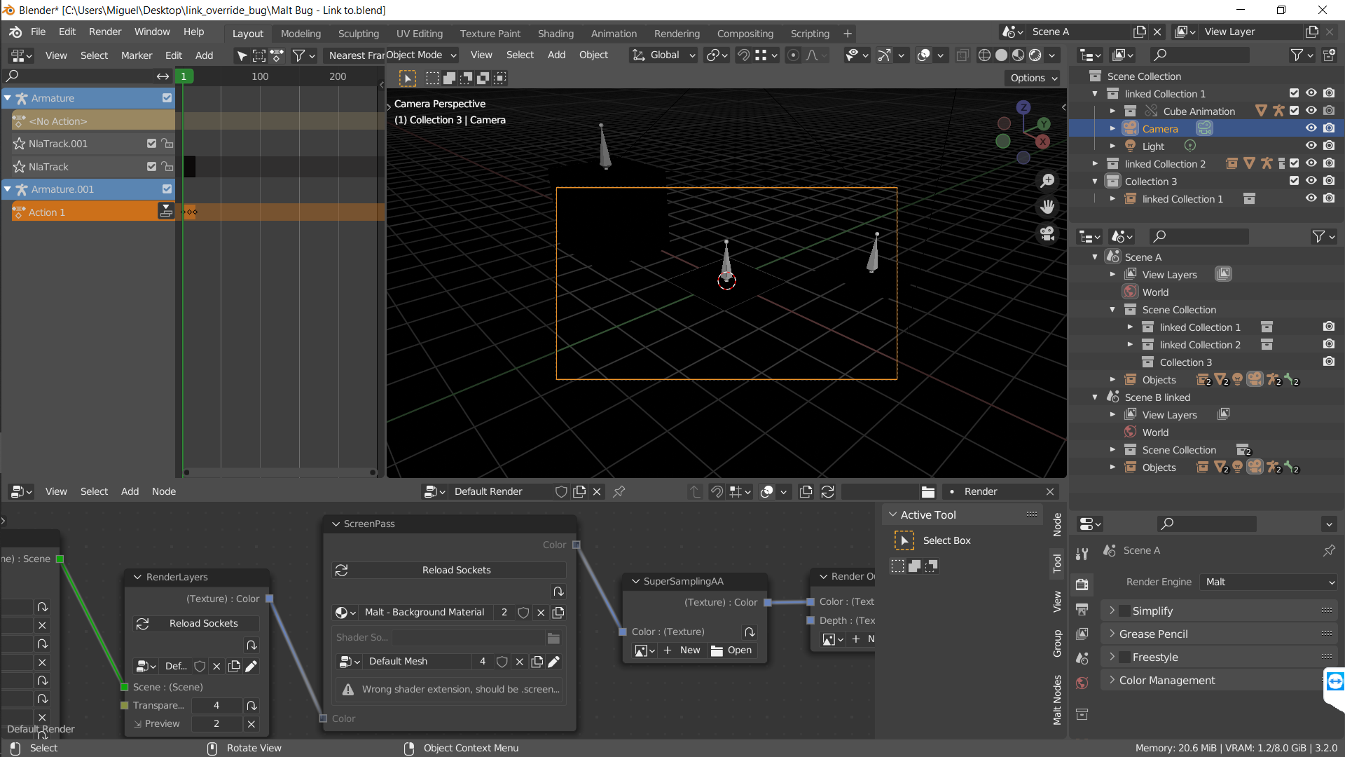 Nothing is rendered, viewport all gray · Issue #328 · bnpr/Malt · GitHub