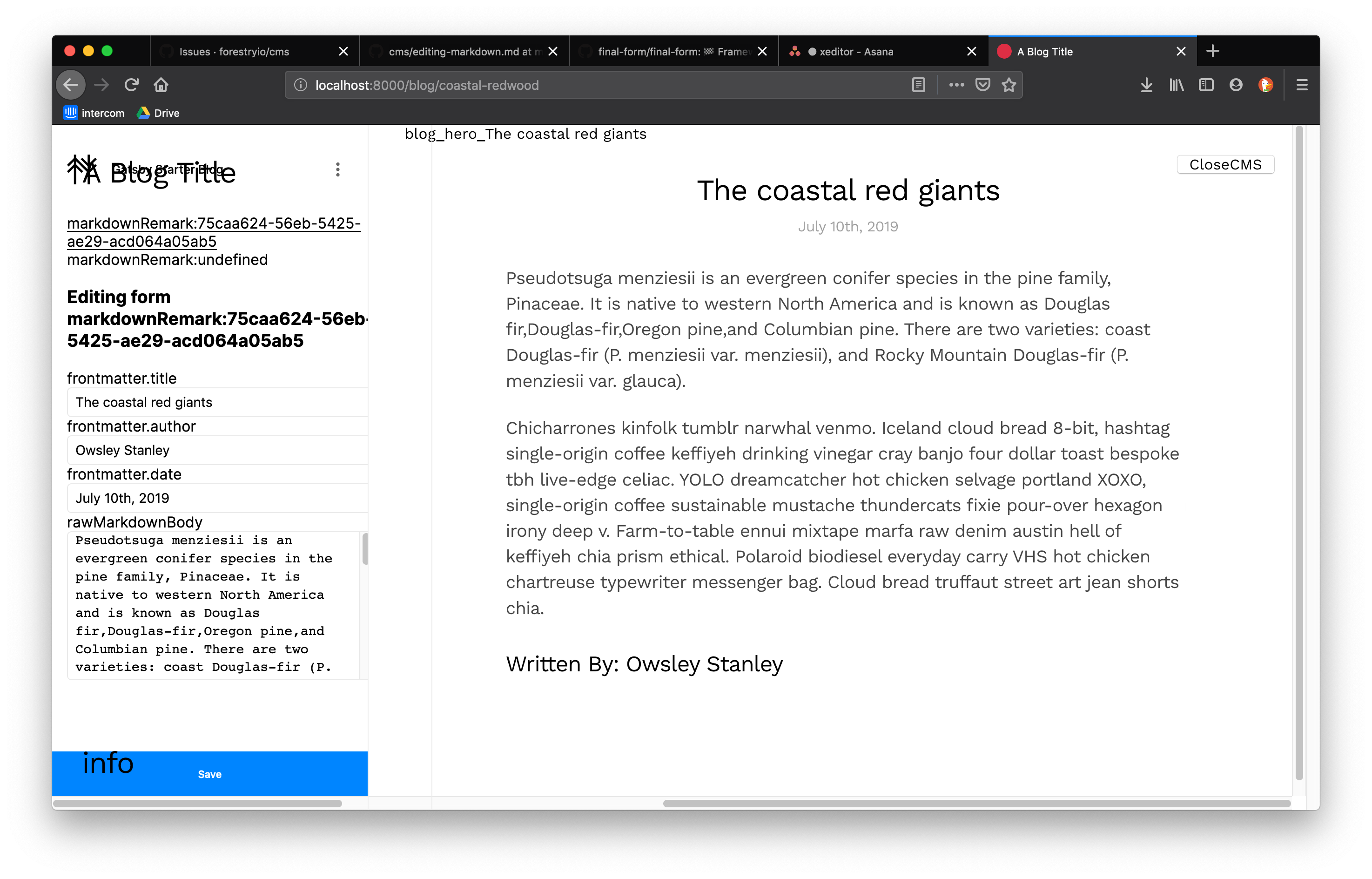 Certain Layouts Breaking Ui · Issue 39 · Tinacms Tinacms · Github