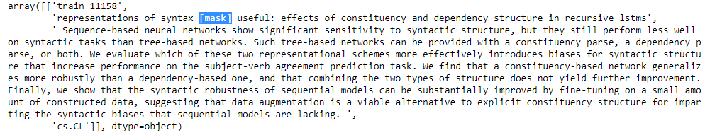 PipelineException: More than one mask_token ([MASK]) is not supported · Issue #237 · makcedward ...