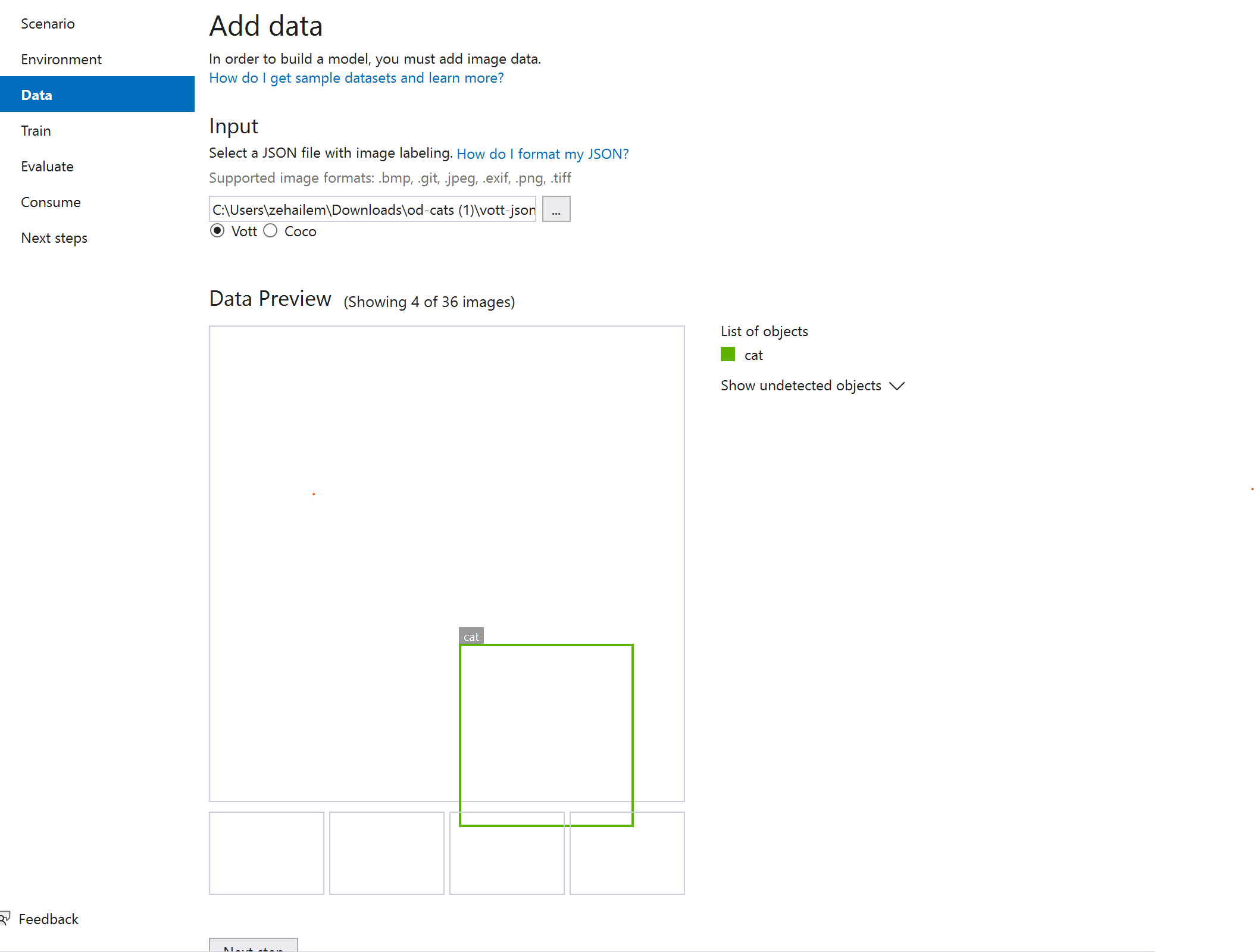 Vott image preview looks off · Issue #2617 · dotnet/machinelearning-modelbuilder · GitHub