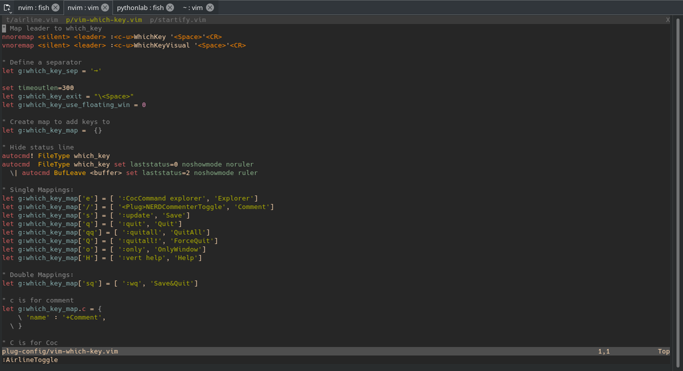Tabline showing wrongnames · Issue #2365 · vim-airline/vim-airline · GitHub