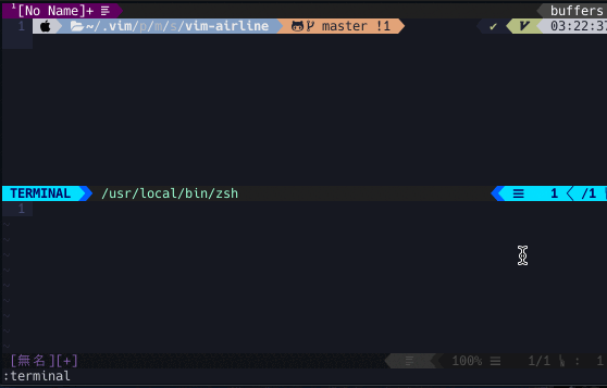 Change color when Neovim terminal enter insert mode · Issue #2151 · vim-airline/vim-airline · GitHub