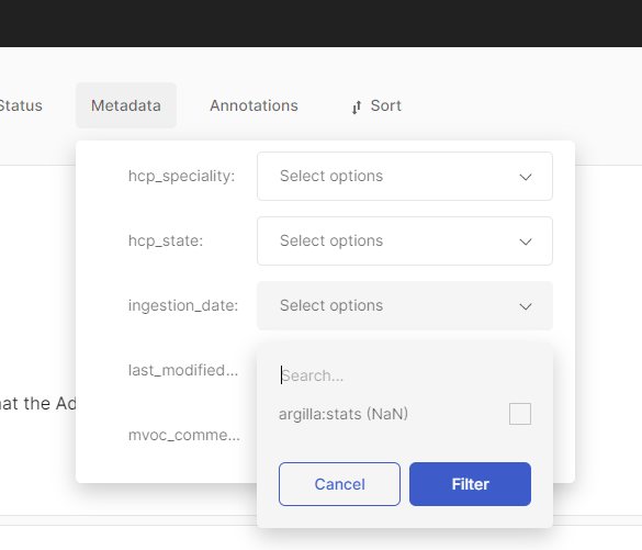 Date Fields Are Being Mishandled In The Metadata Search Option · Issue 2220 · Argilla Io