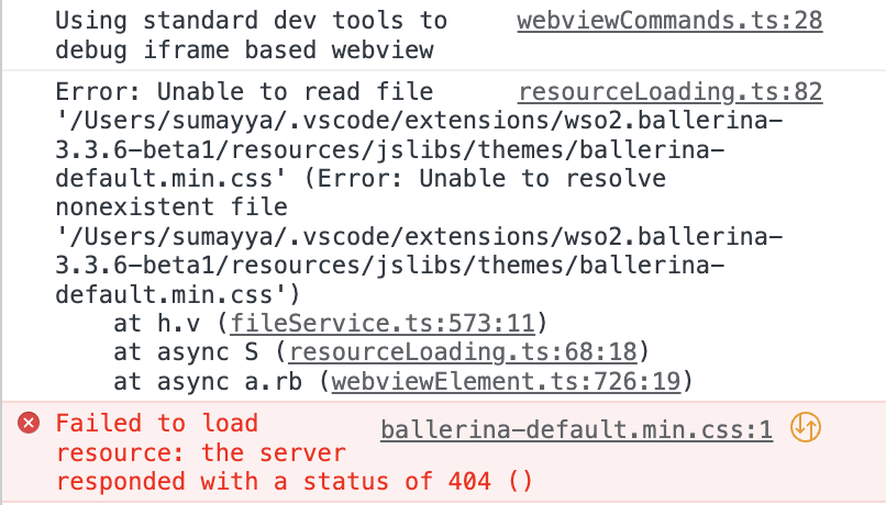 BBE themes are emitted to the wrong location · Issue #360 · wso2/ballerina-vscode · GitHub