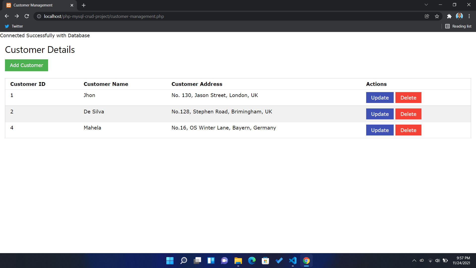 GitHub - Thilrash/php-mysql-crud-project: This is based on the create ... GitHub - Thilrash/php-mysql-crud-project: This is based on the create ...