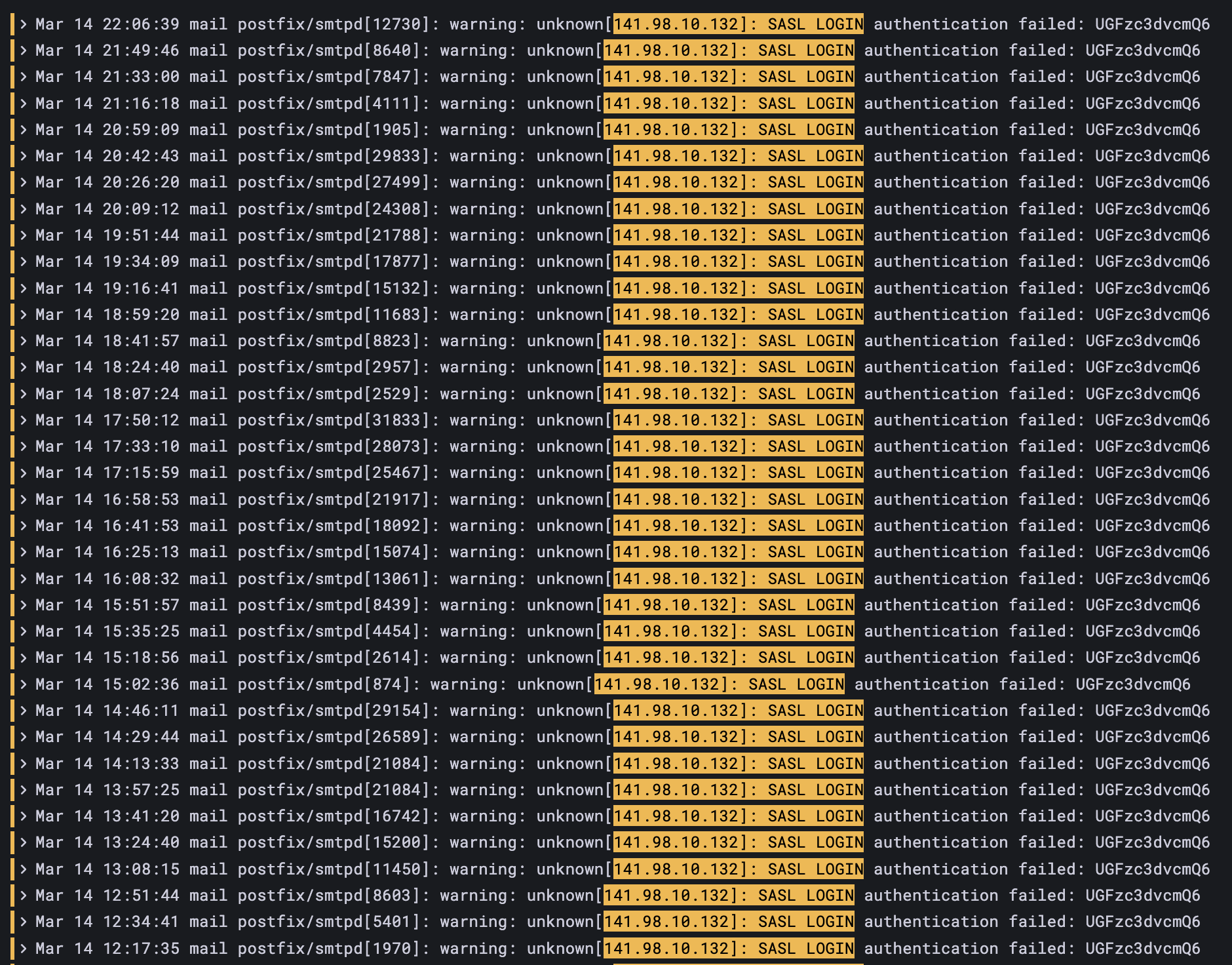 Fr Postscreen Attack Vectors Should Be Banned By F2b In The Default Config · Issue 3178 