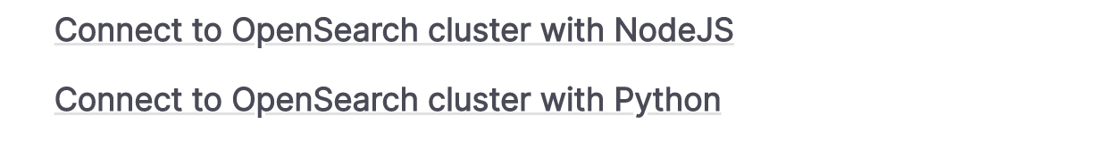 OpenSearch: reestructure articles · Issue #591 · aiven/devportal · GitHub