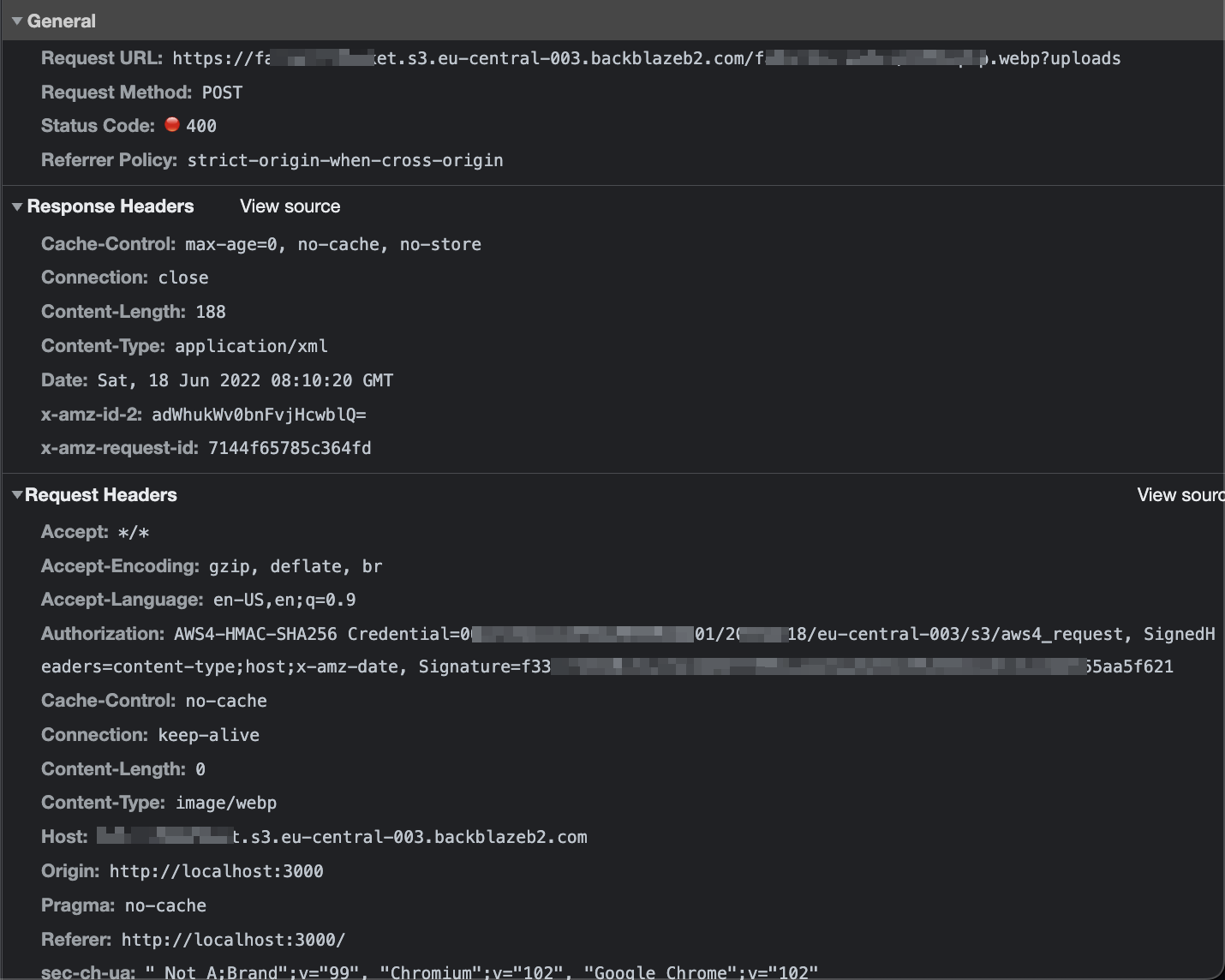 Facing issues while trying to make it work with Backblaze B2's S3 compatible API · Issue #482 ...