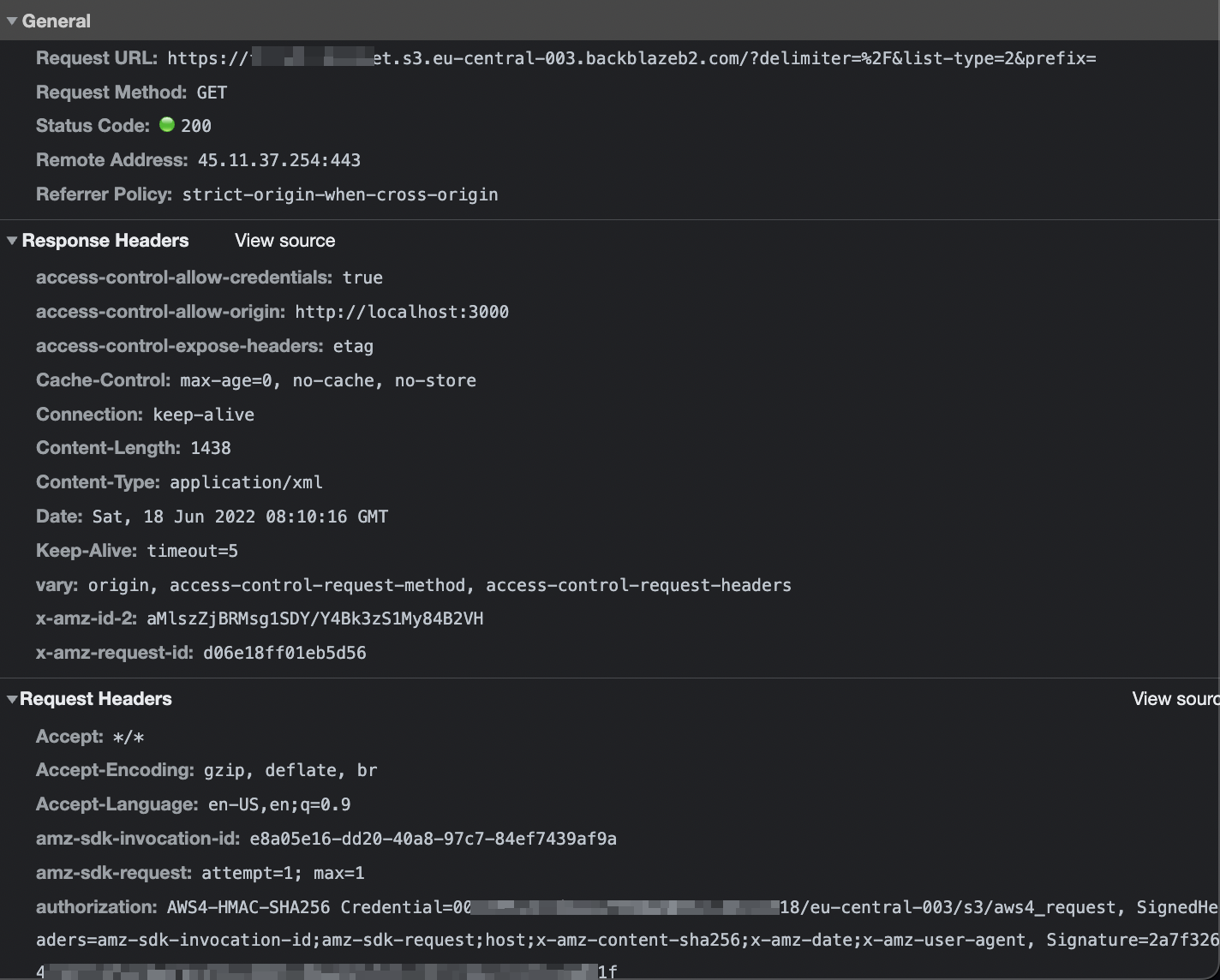 Facing issues while trying to make it work with Backblaze B2's S3 compatible API · Issue #482 ...
