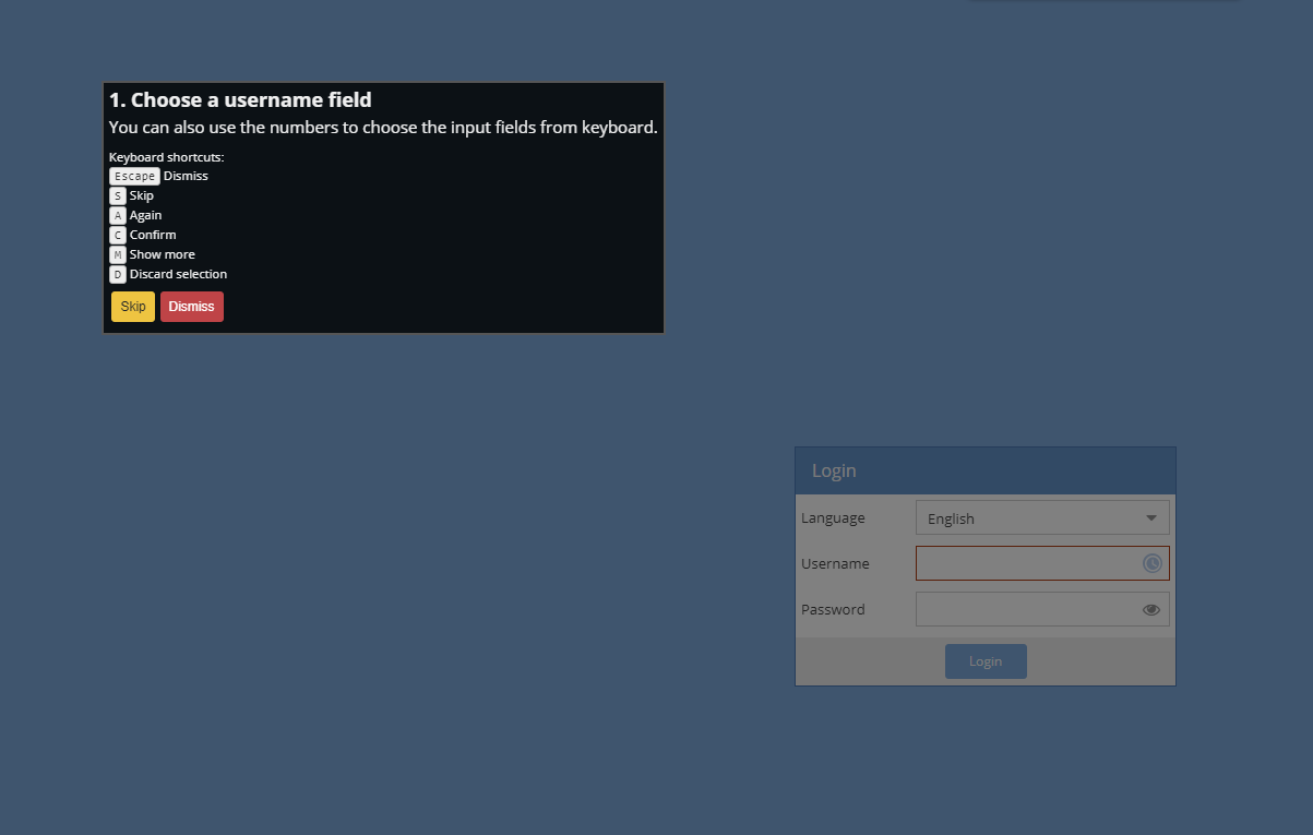 Custom login fields cannot be selected on openmediavault · Issue #939 · keepassxreboot/keepassxc ...