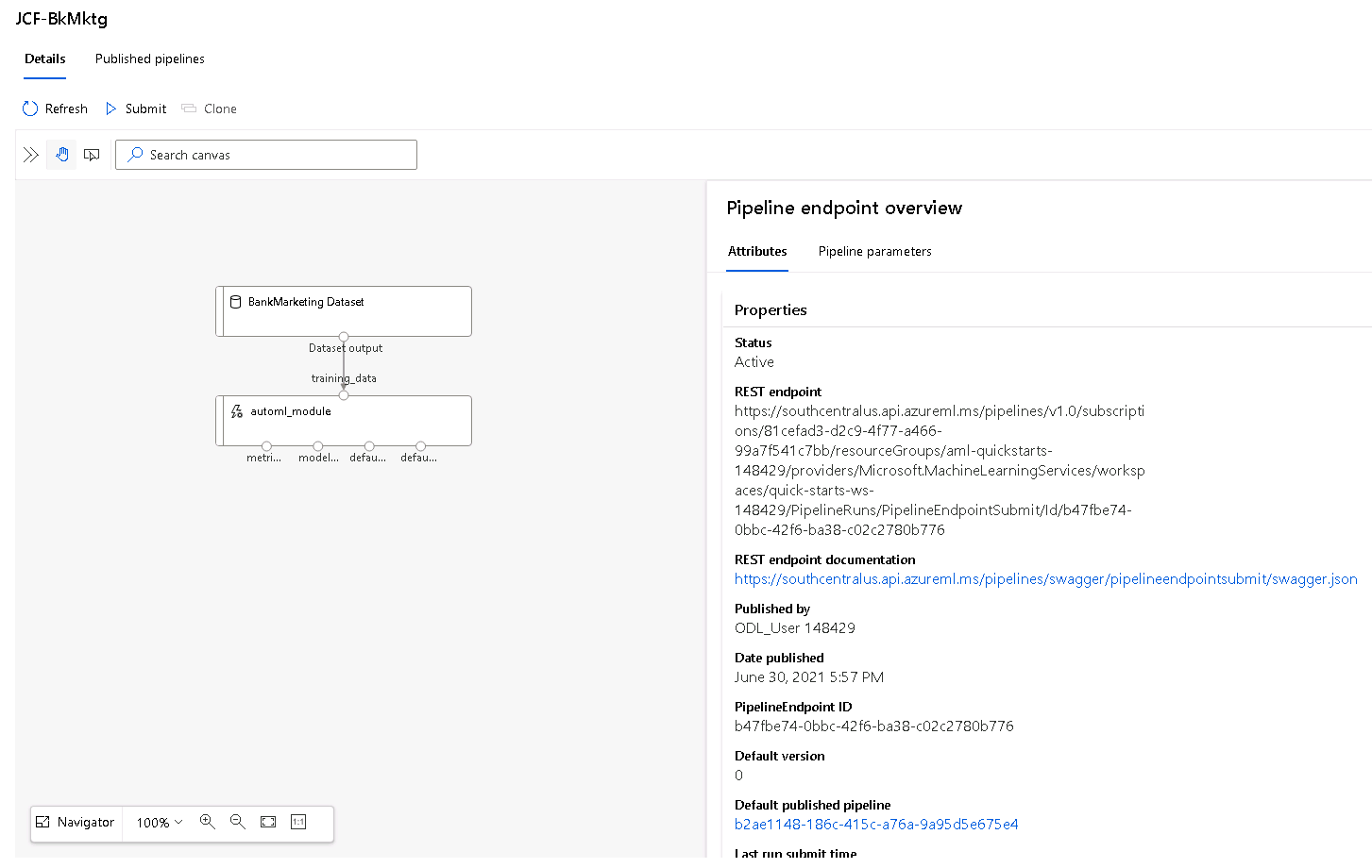GitHub - JCForszp/Azure-Machine-Learning-Engineer-Operationalizing-ML