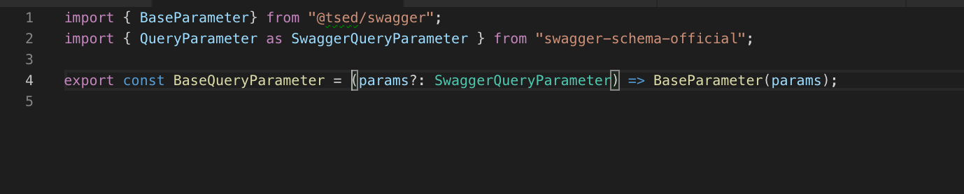 Swagger - show enum values for query param · Issue #458 · tsedio/tsed · GitHub