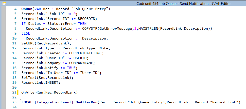 [Event Request] Codeunit 454 - Job Queue - Send Notifications - OnAfterRun · Issue #2131 ...