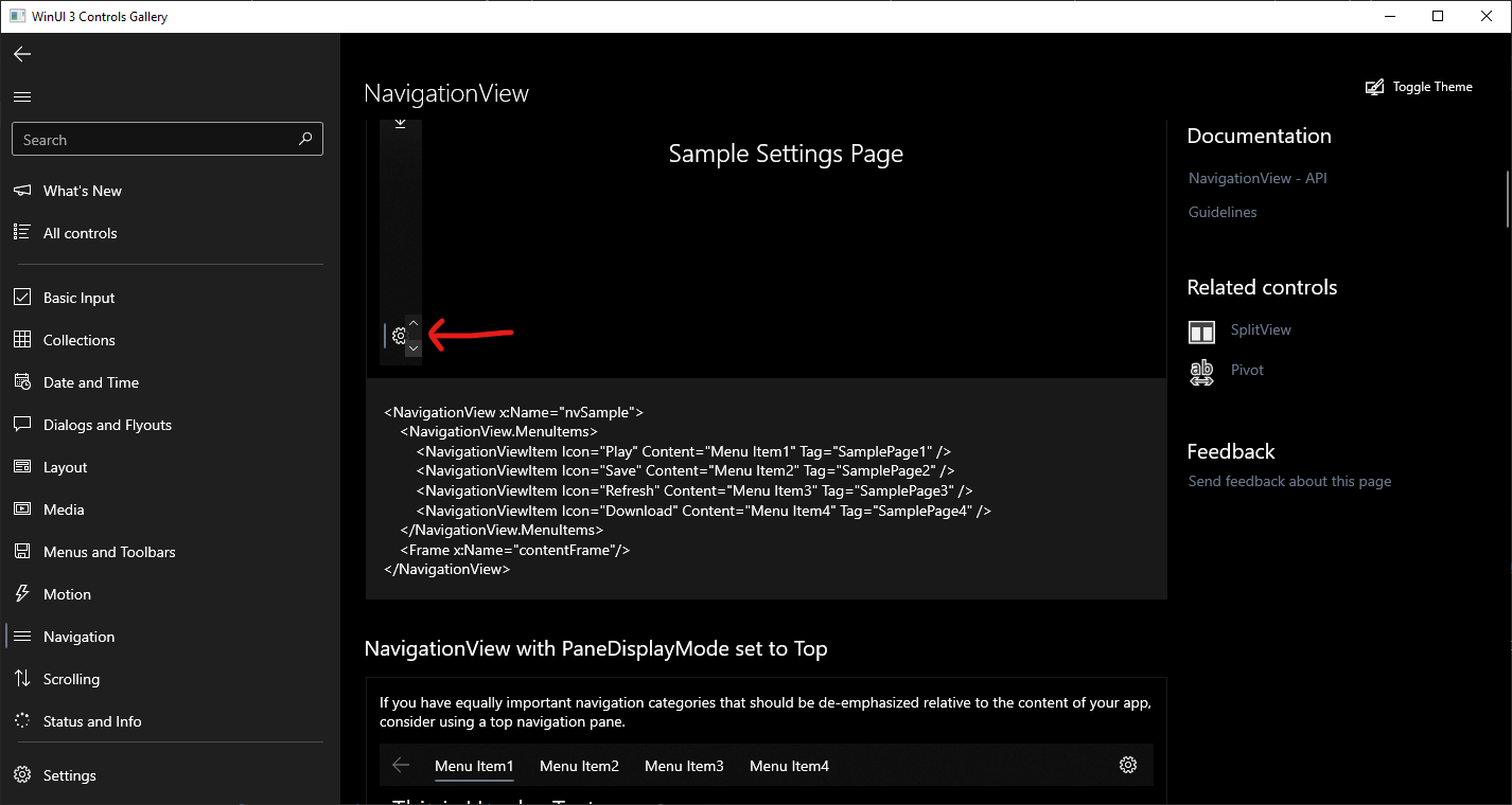 [NavigationView] FooterMenuItems show unwanted scrollbar · Issue #3771 · microsoft/microsoft-ui ...