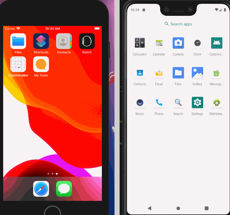 Color Animations don't execute from code-behind, and don't animate on Android · Issue #4265 ...