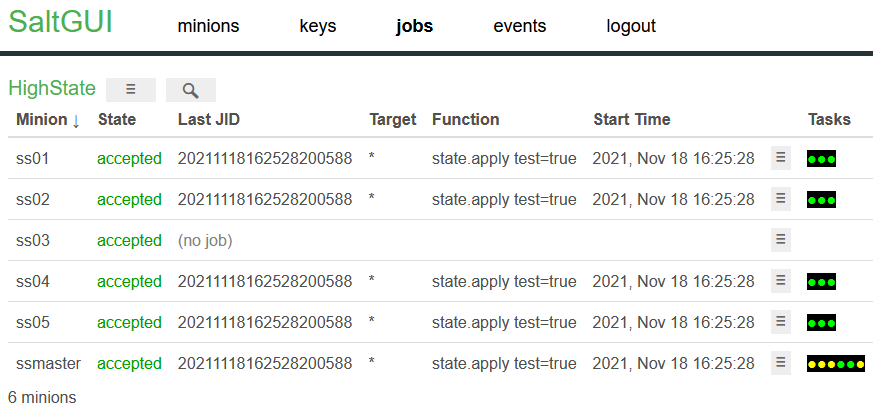 Highstate conformity · Issue #401 · erwindon/SaltGUI · GitHub
