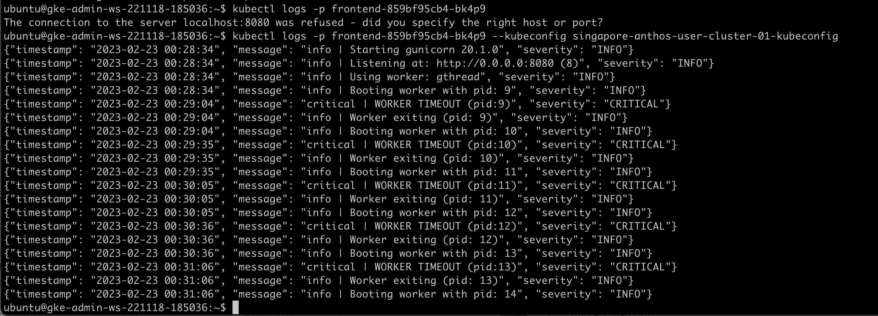 Failing frontend probes in Anthos on VMware · Issue #1294 · GoogleCloudPlatform/bank-of-anthos ...