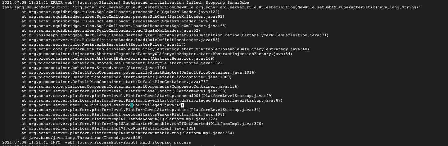 Sonar Flutter Plugin Not Working With Sonarqube 9 · Issue 58 · Insideapp Oss Sonar Flutter · Github