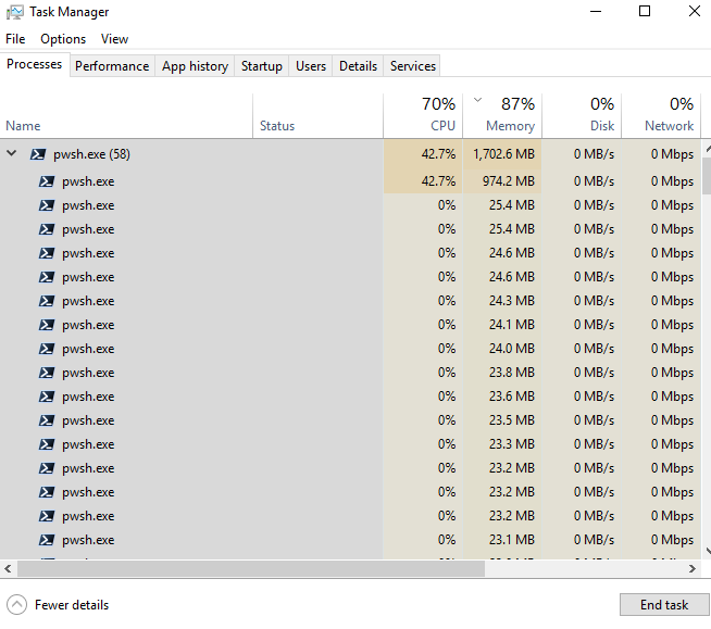 Excavator service window remains after change to other algorithm · Issue #1980 · MultiPoolMiner ...