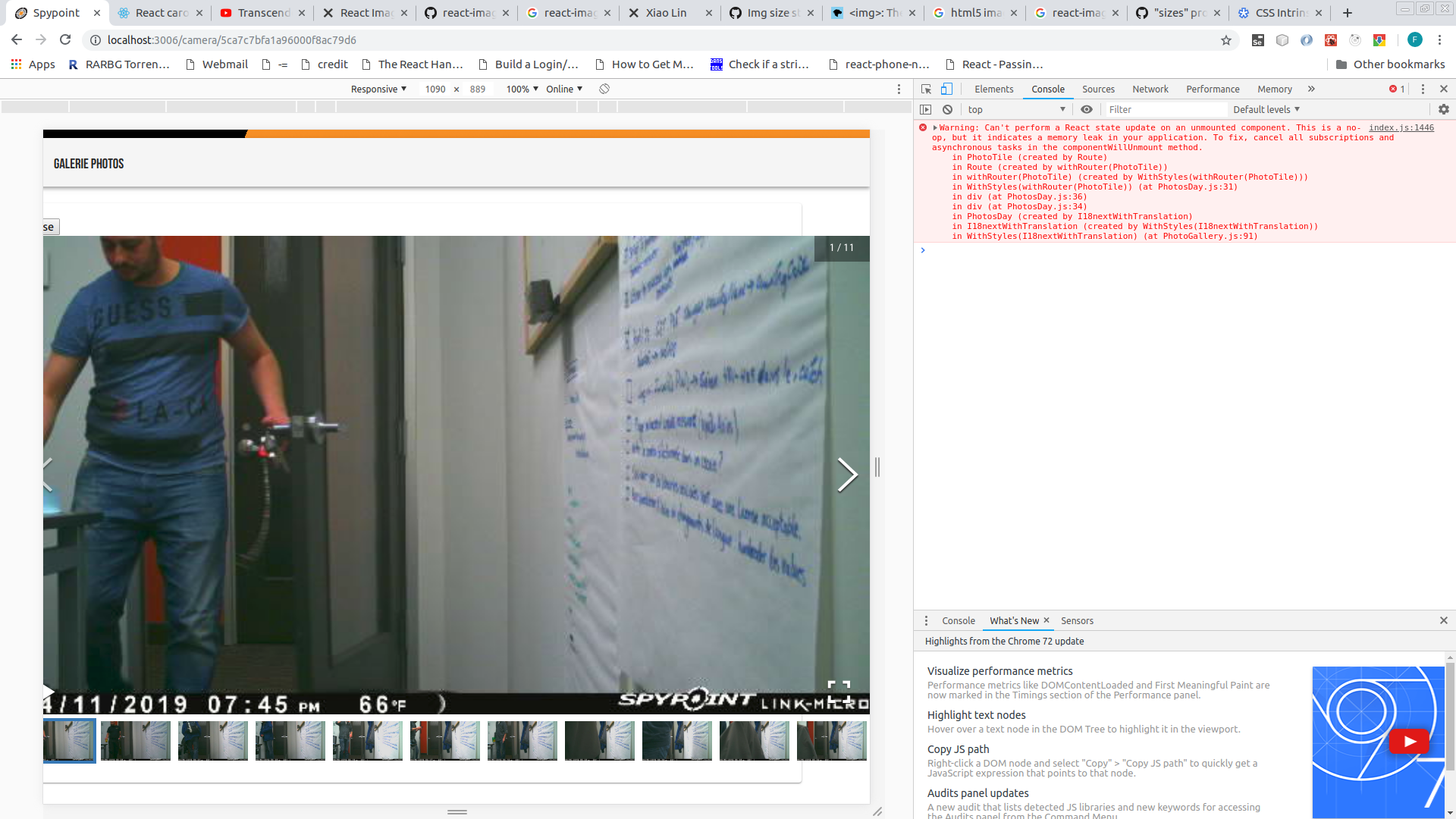 Img size stretched by the thumbnail container width · Issue #407 · xiaolin/react-image-gallery ...