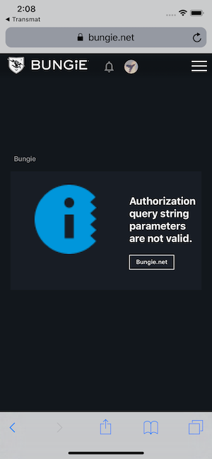OAuth Redirect URL [iOS Swift] · Issue #1001 · Bungie-net/api · GitHub
