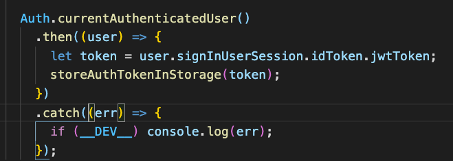 React Native Ios User Signed Out When Offline And Idtoken Expired · Issue 7073 · Aws Amplify