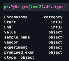 Range join (also overlap, intersect) fails until I recreate the PyRanges from its .df · Issue ...