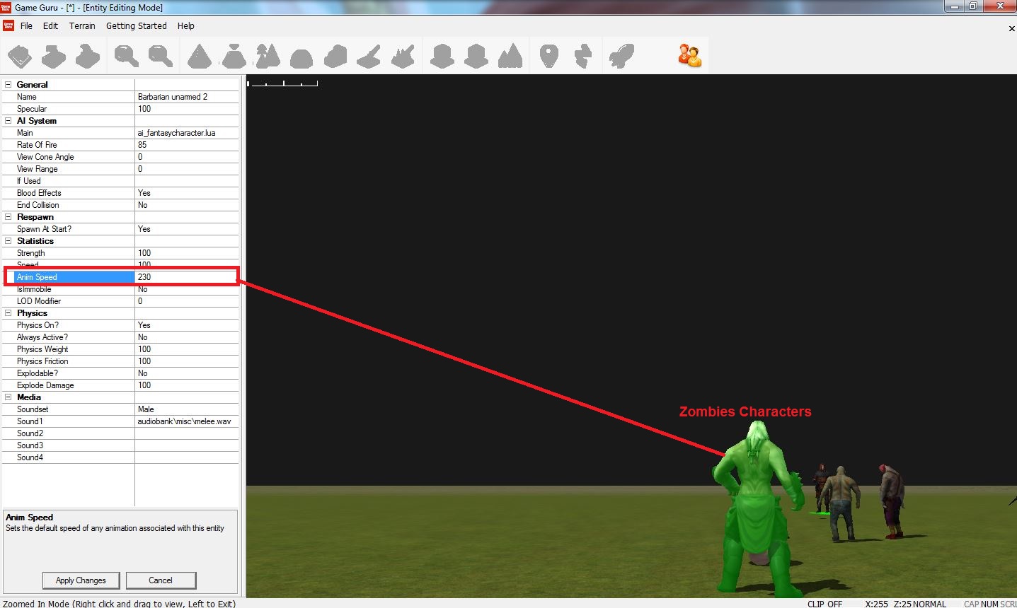 Problem in changing animation speed · Issue #310 · TheGameCreators/GameGuruRepo · GitHub