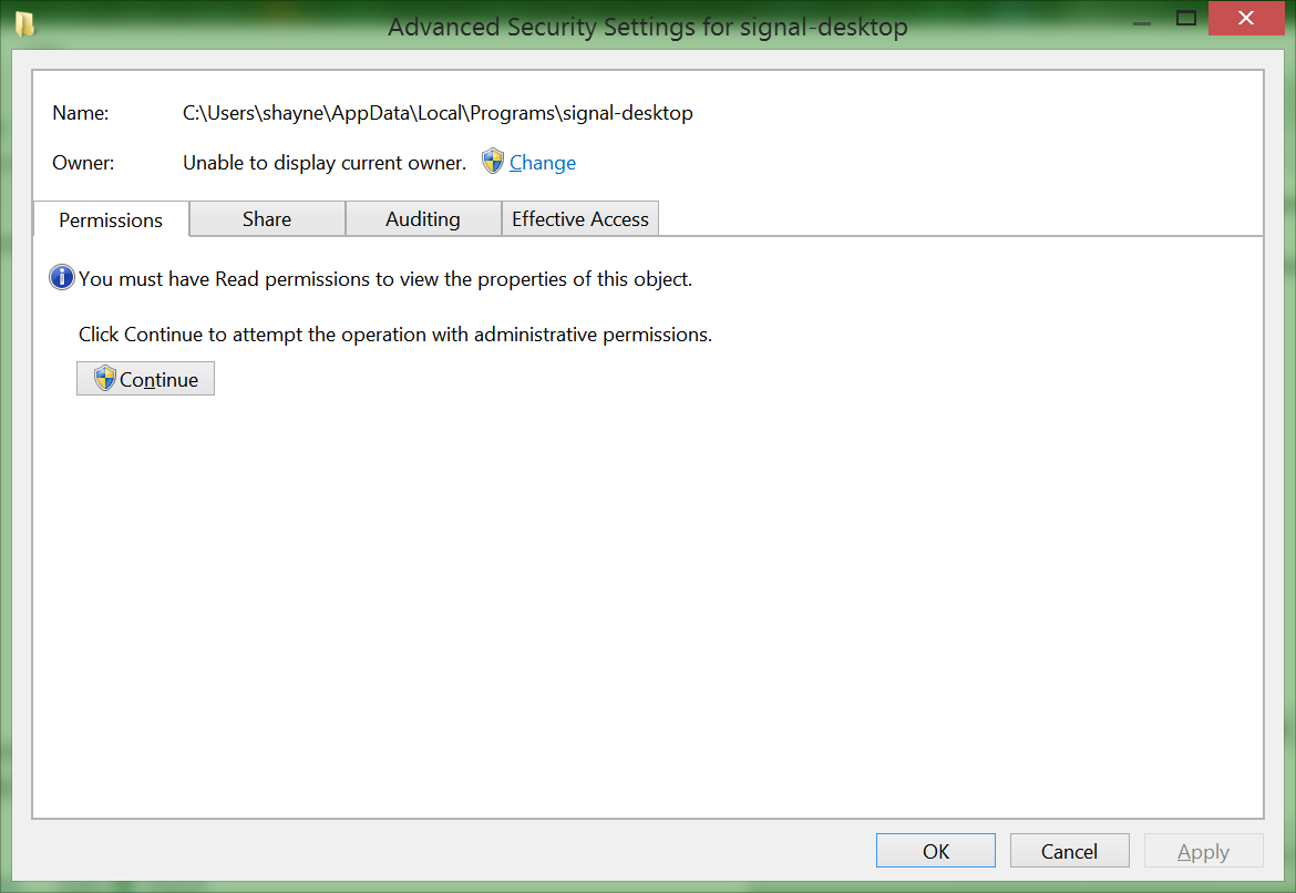Signal won't start anymore on desktop, phone clients still work · Issue #1385 · signalapp/Signal ...