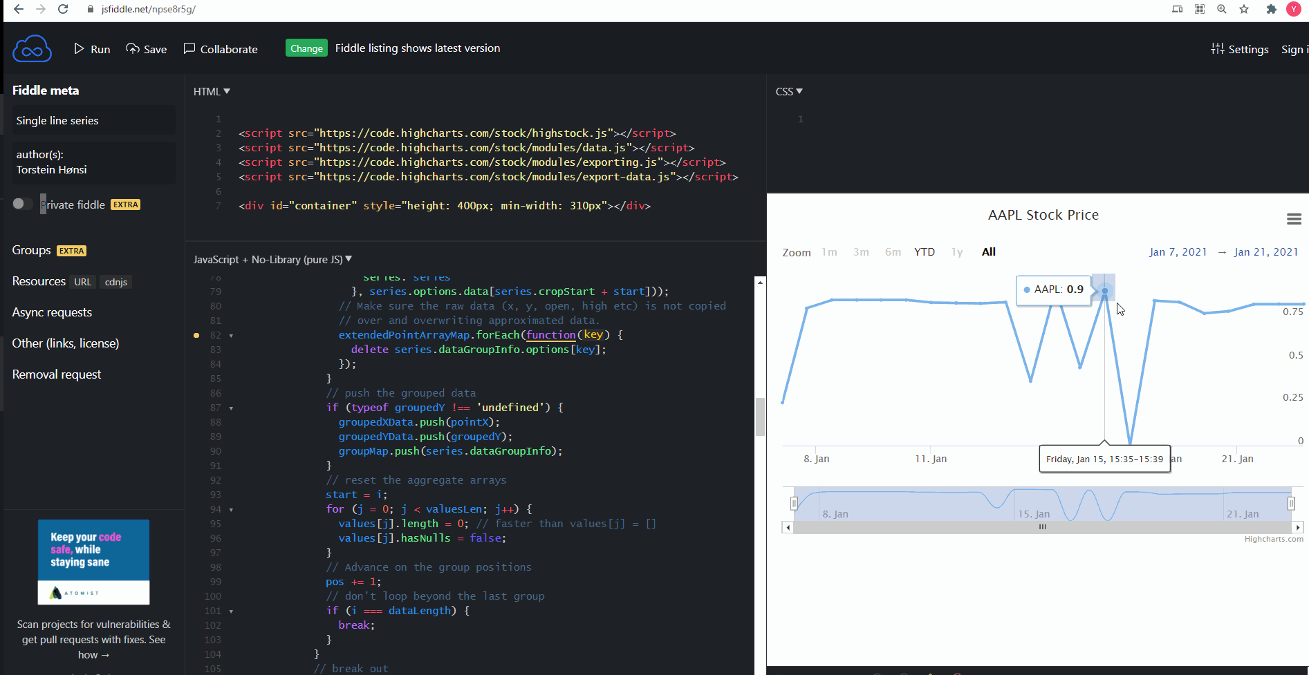Highstock chart point get wrong dataGroup start index when dataGrouping ...