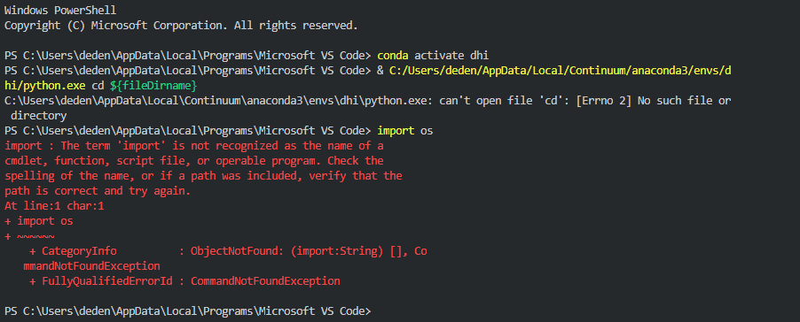 make VSCODE navigate to script directory when running python line-by-line? · Issue #96281 ...