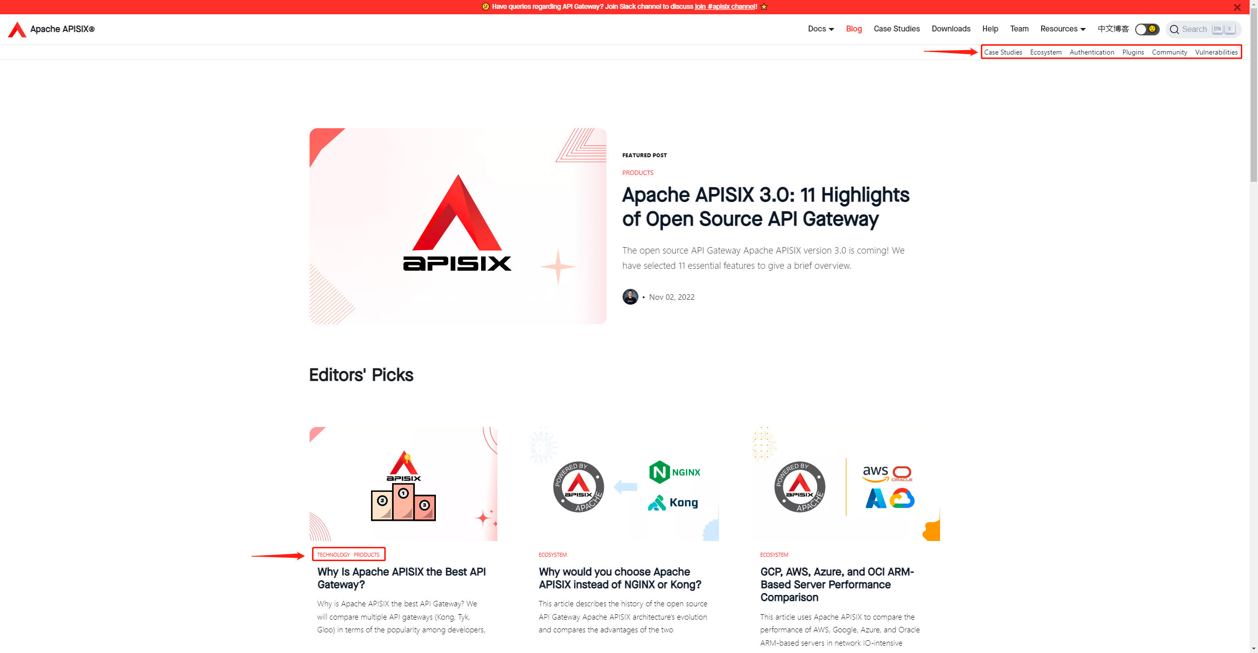 Docs Mismatching Tags In Why Is Apache Apisix The Best Api Gateway Blog · Issue 1554