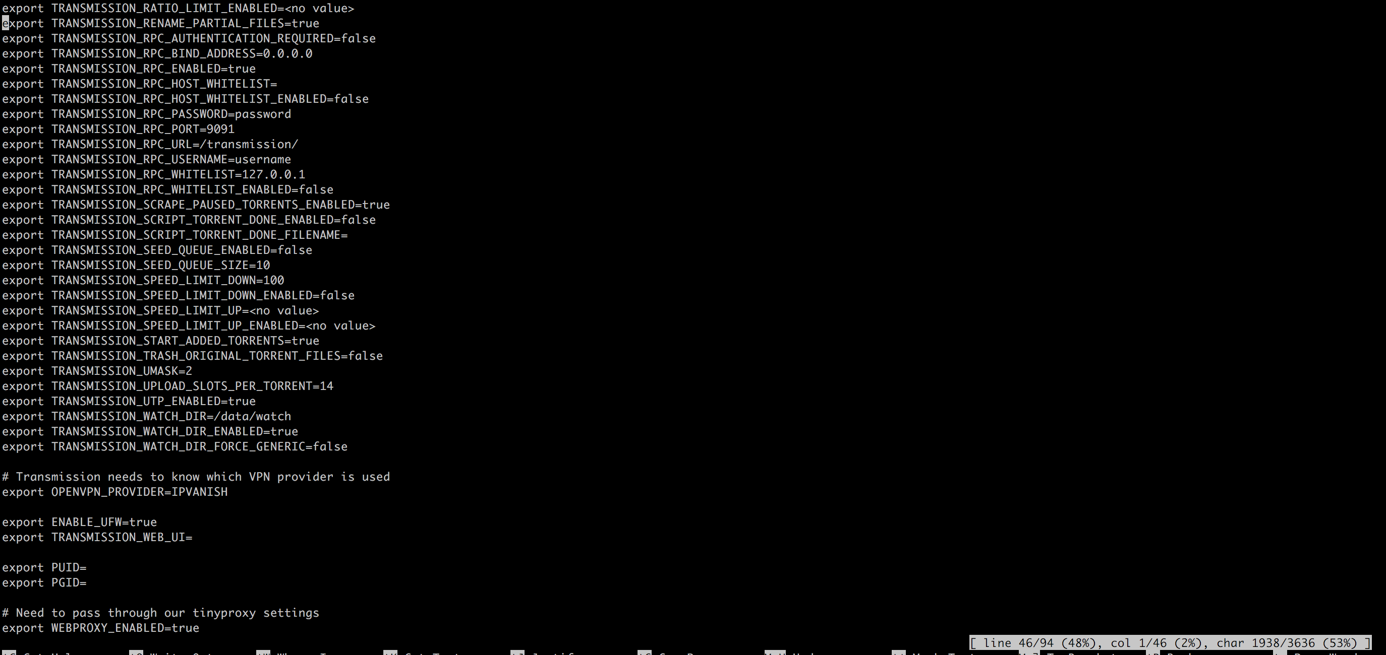 IPVANISH Setup Issue · Issue #609 · haugene/docker-transmission-openvpn · GitHub