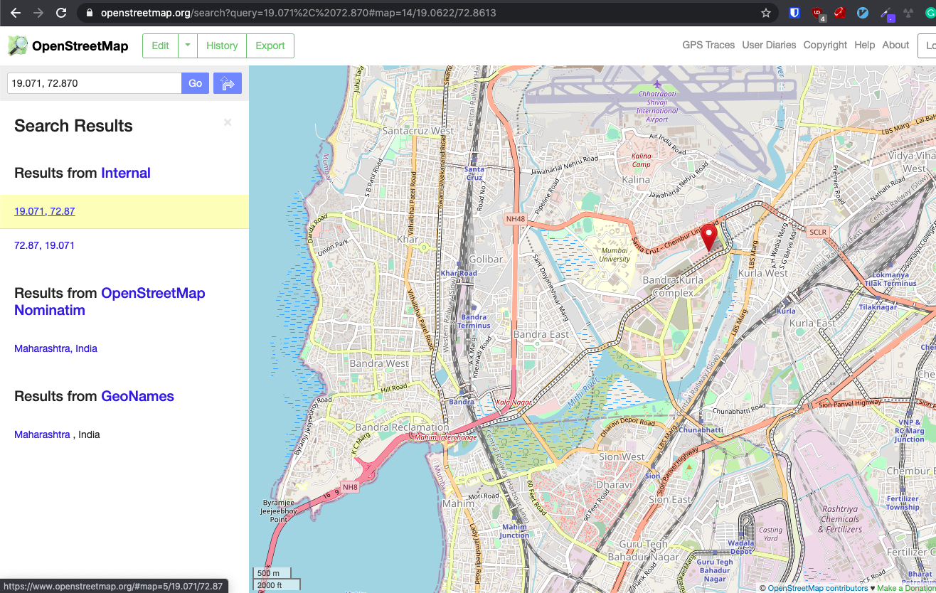 Location: Incorrect location mapped in Map View · Issue #33363 · frappe ...