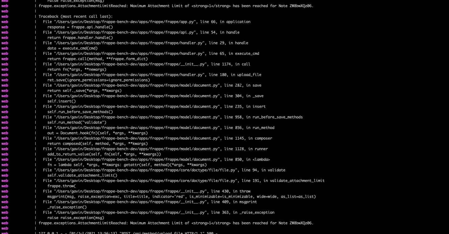 File Attachment Limit not being set properly · Issue #13624 · frappe/frappe · GitHub