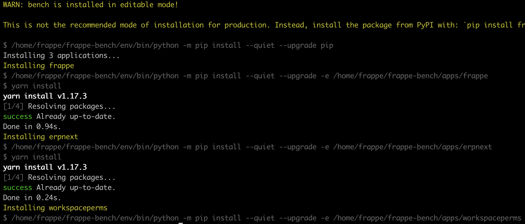 InvalidRemoteException during update · Issue #1267 · frappe/bench · GitHub