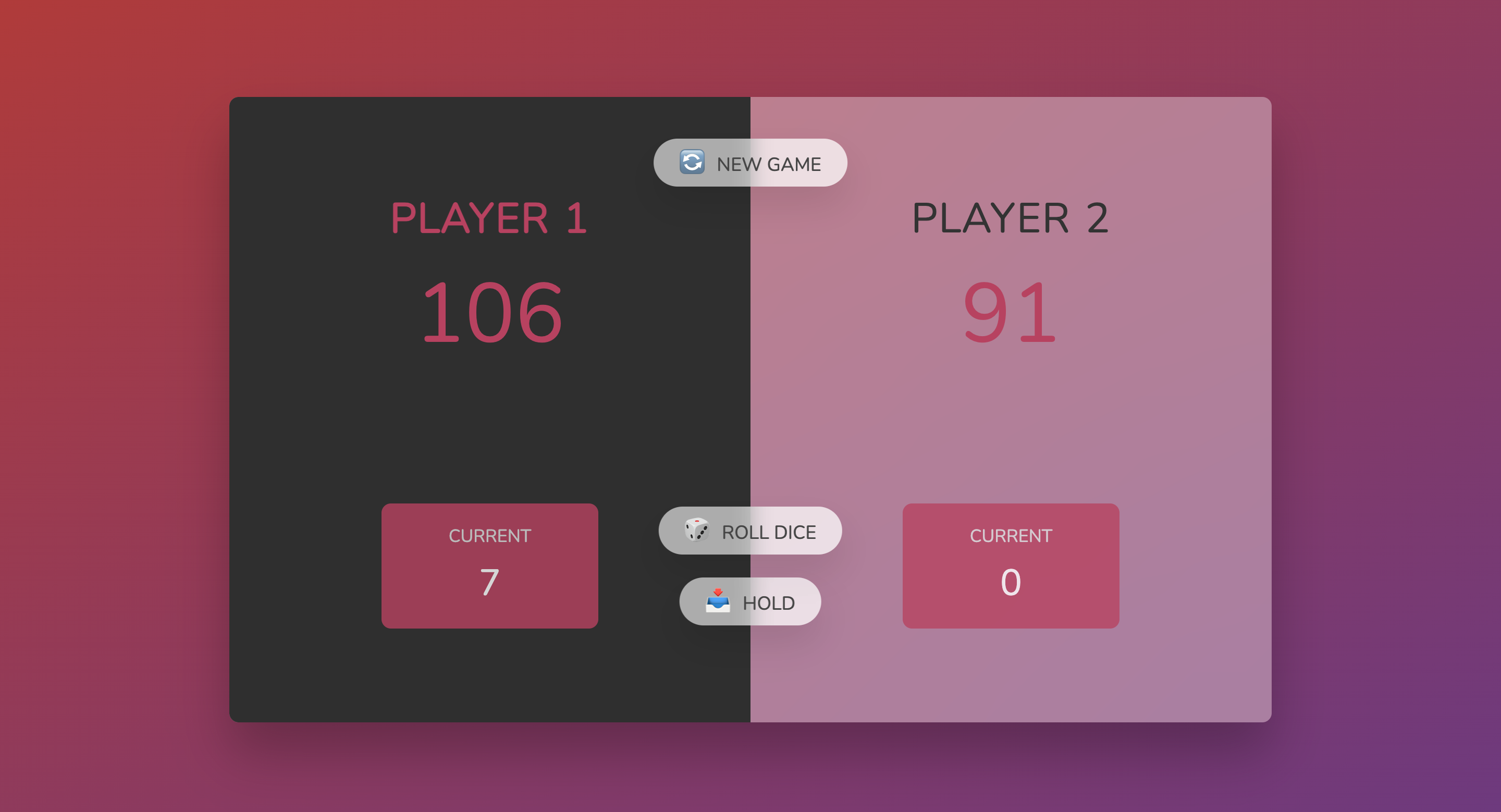 GitHub - naspnrd/Pig-Game: Pig Game using Vanilla JS