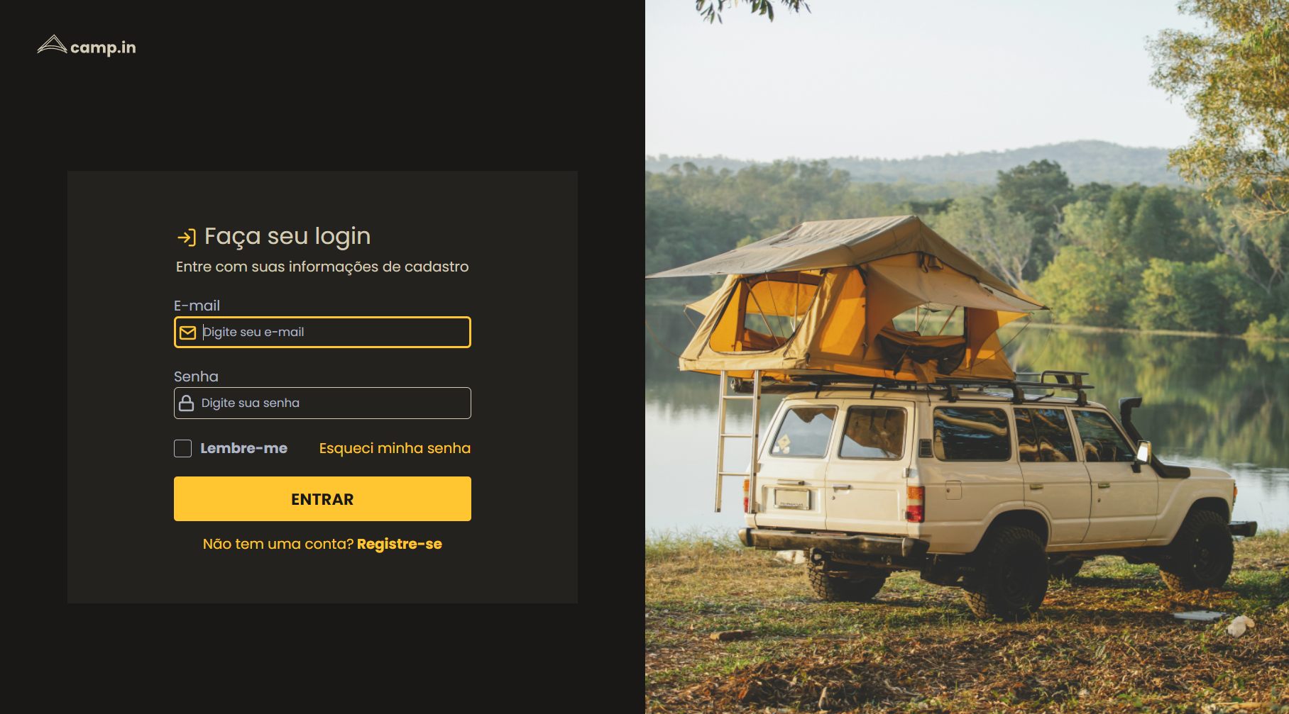 Github Fabioceleste Desafio Login Form Rocketseat