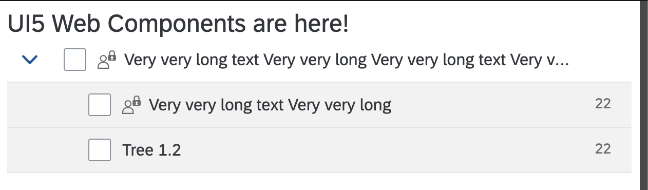 [SF] TreeItem - additionalText is hidden when text is too long · Issue #6757 · SAP/ui5 ...