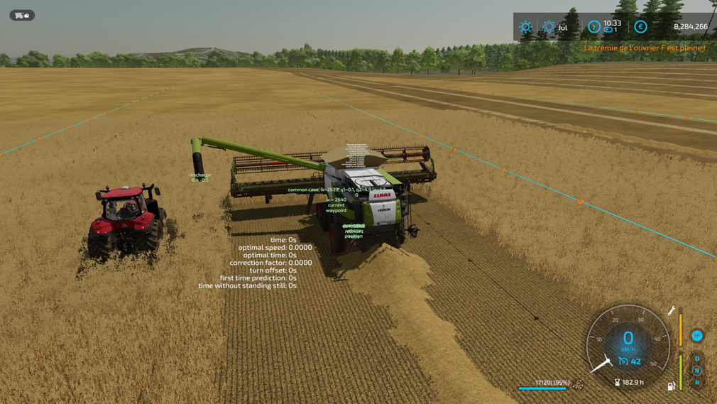 Problem with the combine when the pipe is open · Issue #2427 · Courseplay/Courseplay_FS22 · GitHub