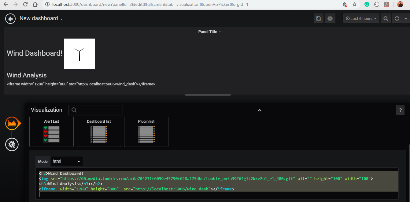 View Other Website in a Panel · Issue #1889 · grafana/grafana · GitHub
