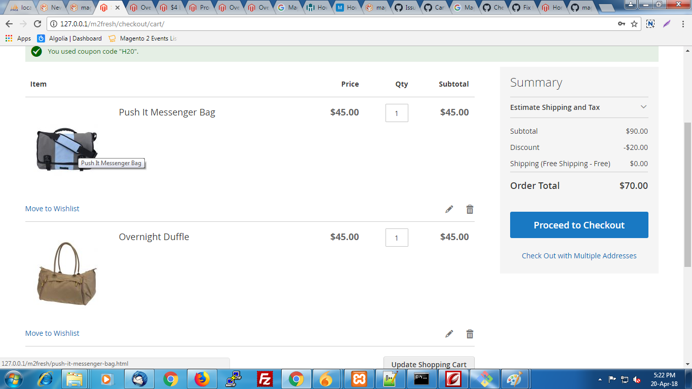 Cart Price Rule not Working as Expected · Issue #14784 · magento/magento2 · GitHub